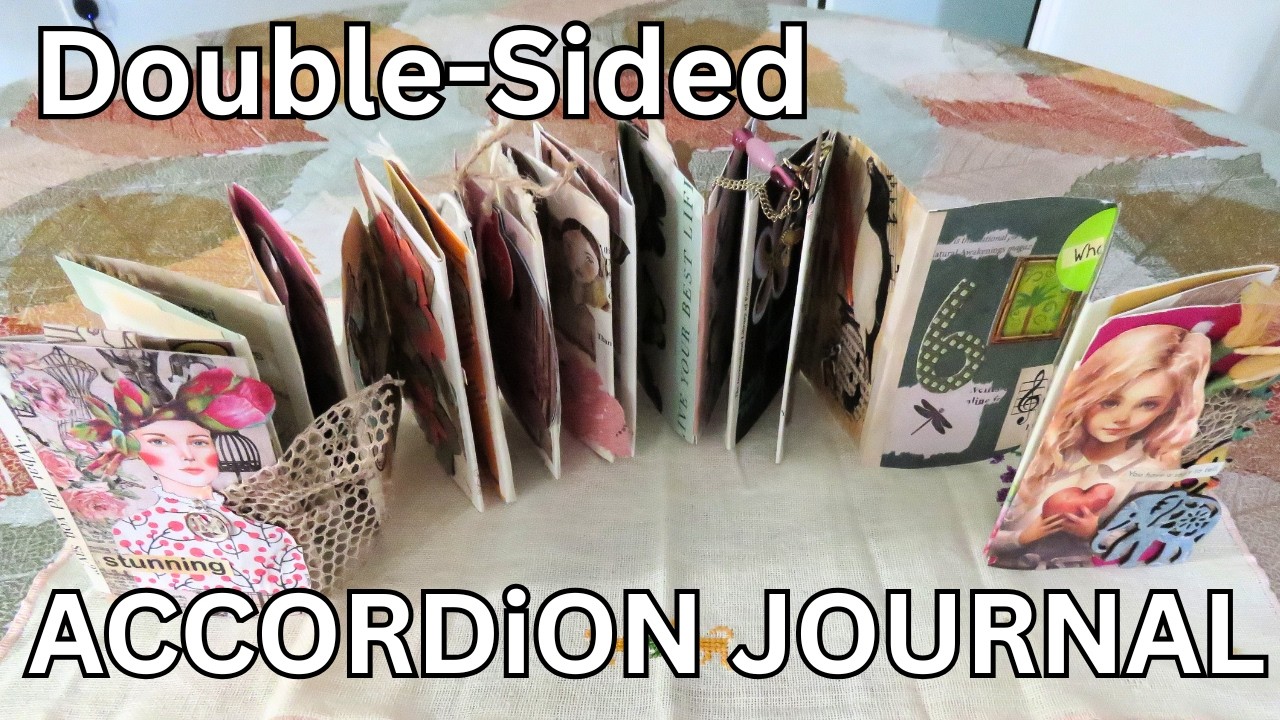 How to make a Junk Journal (No Sewing) Easy Tutorial #266 - YouTube