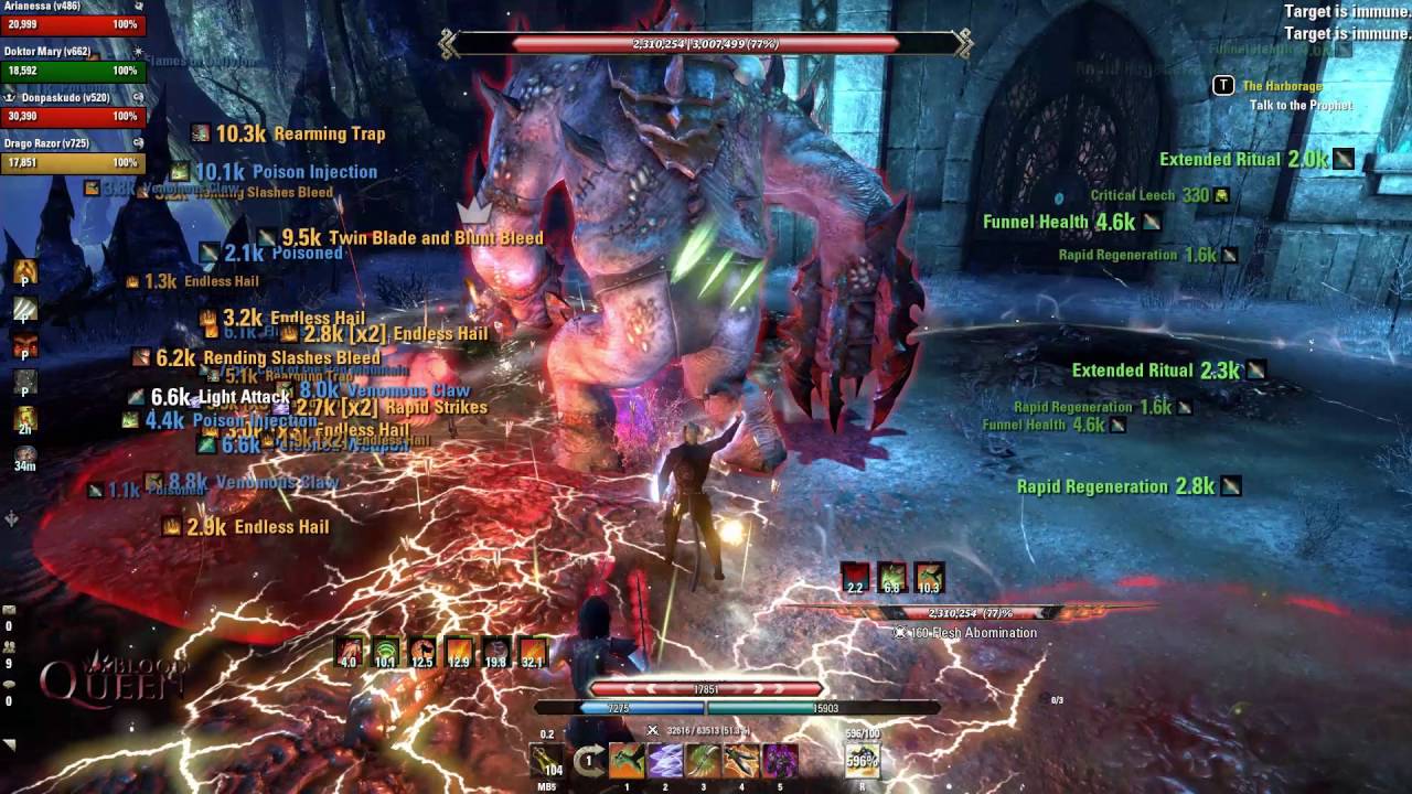 ESO Razor Dragonknight Stamina PvE in Action !! - YouTube
