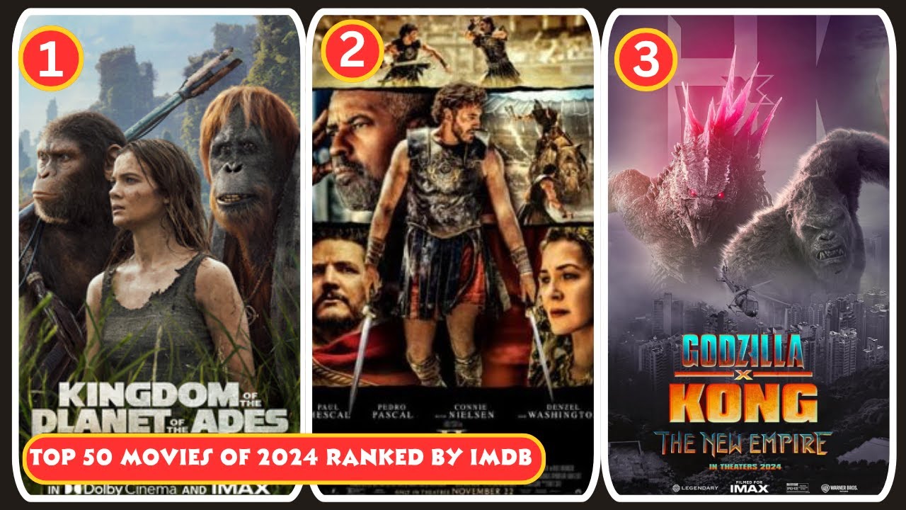 Top 50 Movies of 2024 Ranked by IMDb 🎬 | How Many Have You Seen? - YouTube