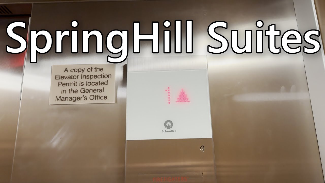 2018 Schindler MRL Traction Elevators at SpringHill Suites by Marriott ...
