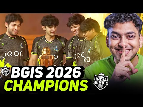 Team Soul BGIS 2026 CHAMPIONS🏆 Aman Full Reaction on ALL Matches