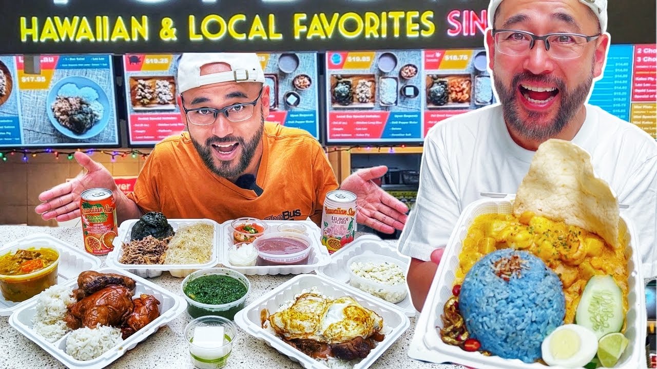 BEST FOOD in Honolulu | Authentic Hawaiian & Singaporean Food at Hawaii ...