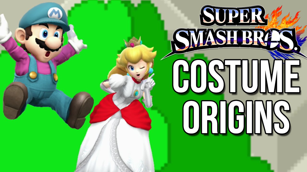 Super Smash Bros. Costume Origins - Mario Series – Aaronitmar - YouTube