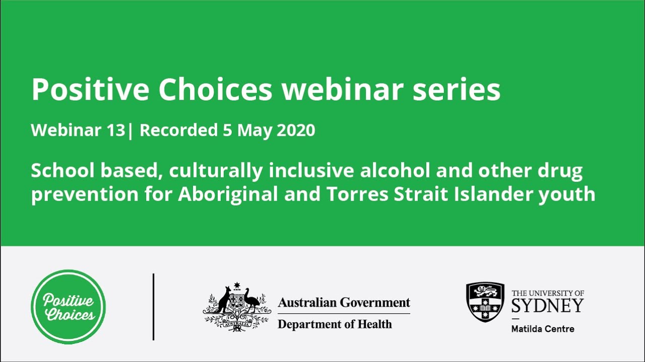 Culturally-inclusive alcohol and drug prevention for Aboriginal and ...