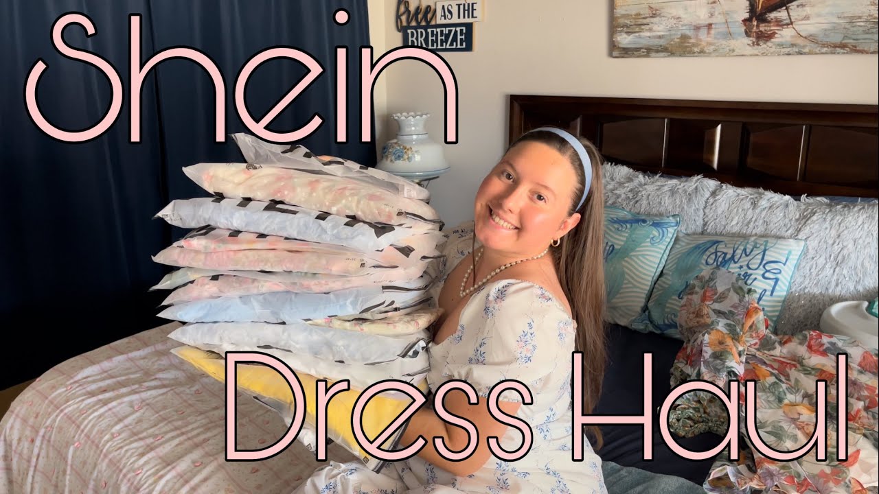 Shein Dress Haul | Mid Size Haul | 10+ Dresses - YouTube