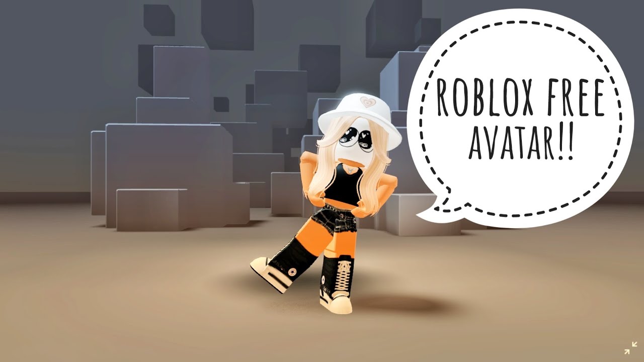 roblox free avatar - YouTube
