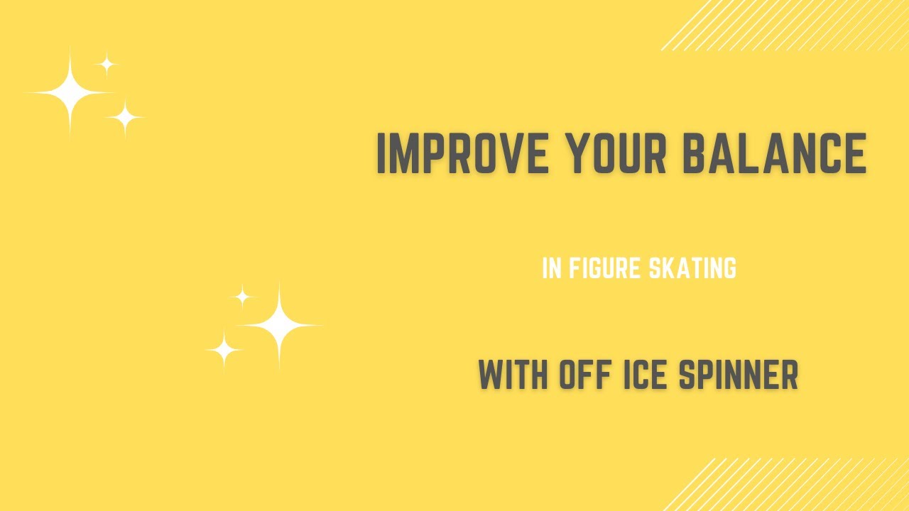 Figure skating. Off ice spinner exercises. (Key to improvement in spins ...