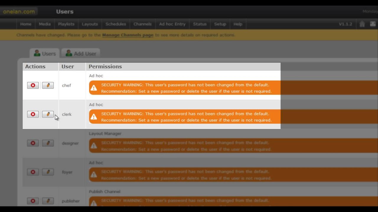 ONELAN CMS Tutorial - 18 SetupUsers - YouTube