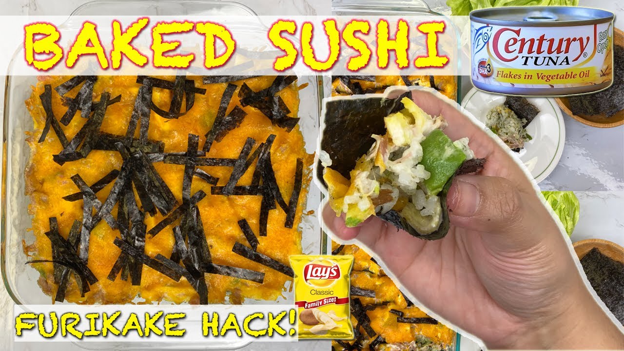 Baked Sushi Recipe | Furikake Hack | Tipid Mode | Budget Recipe - YouTube