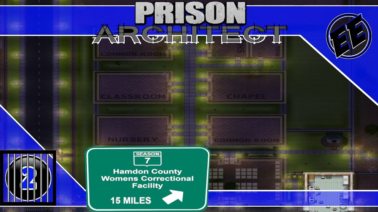 Prison Architect / The Min Sec Amenities Planning ~ S7 Ep2 - YouTube