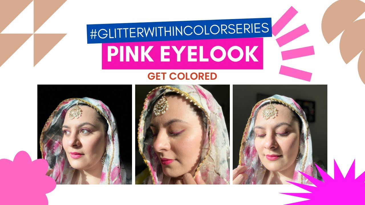 Get PINK Glam with Me | #wedding #festival & Special occasion #makeup # ...