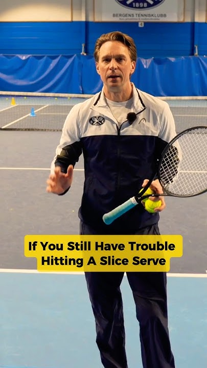 Improve Your Tennis Slice Serve With This Simple Drill - YouTube