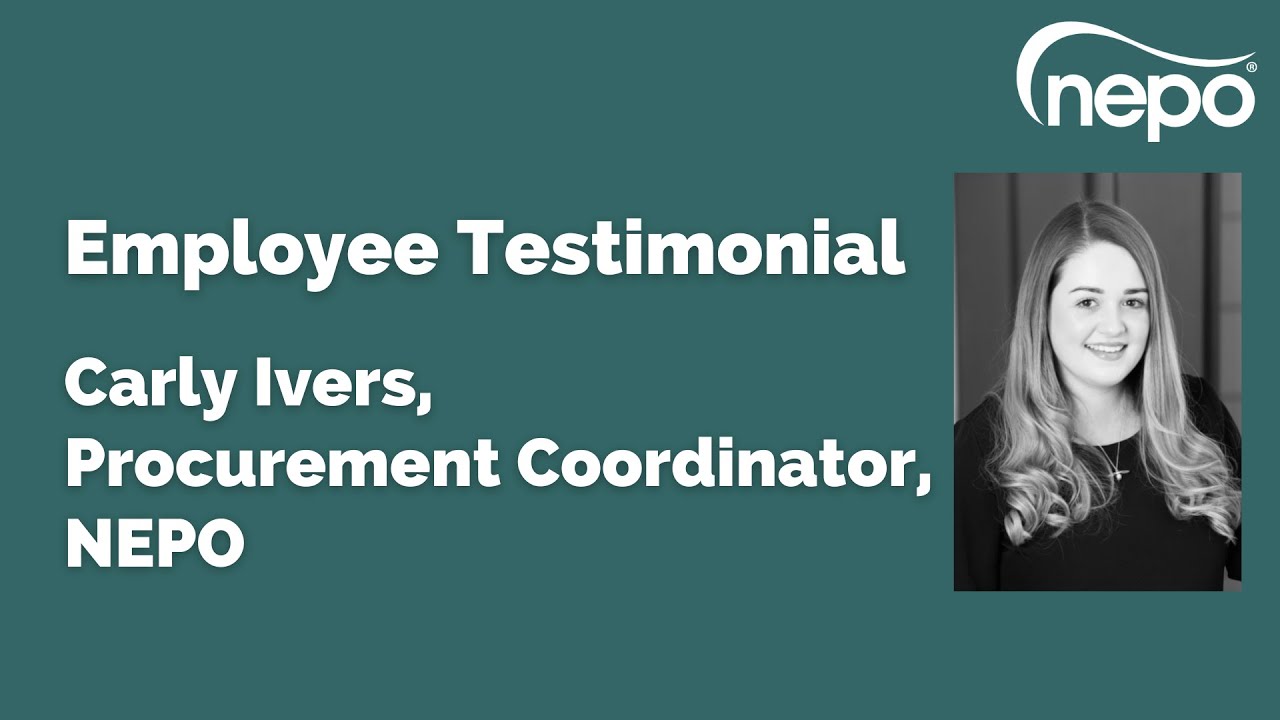 A career in procurement – Carly Ivers, Procurement Coordinator at NEPO ...