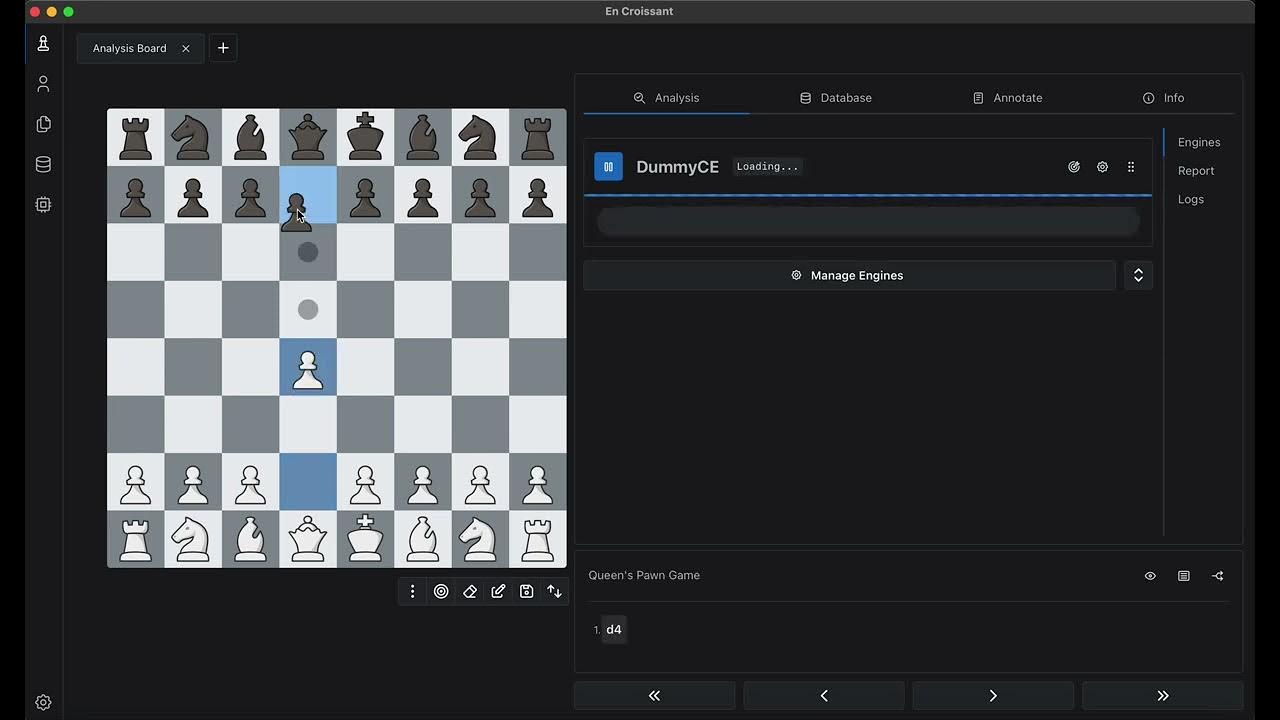 Demo - Establishing Communication Between Dummy Chess Engine and GUI ...