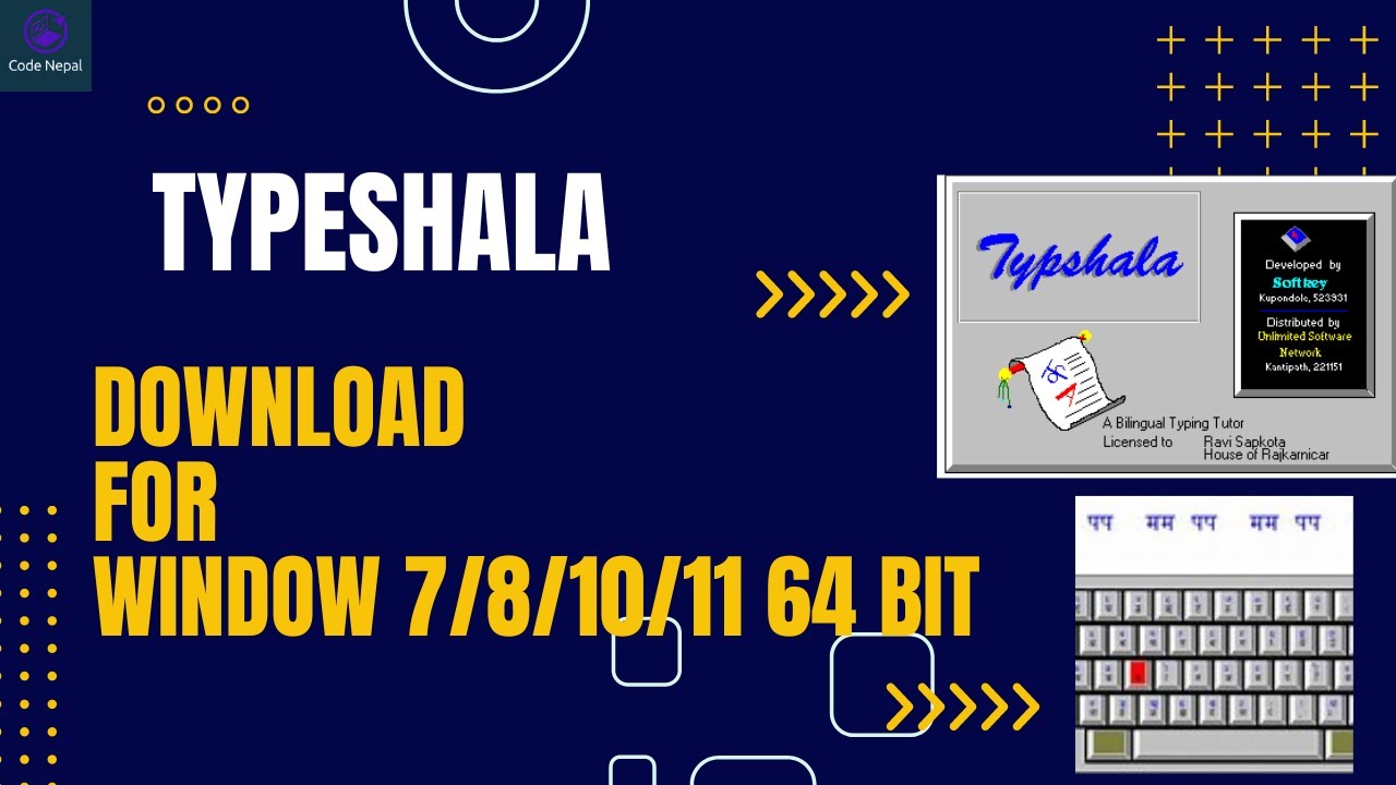 How To Install TYPESHALA in 64 - bit Window for free | Download ...