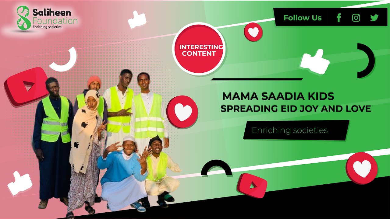 Celebrating Eid with Mama Saadia kids in conjuction with Stone Athi ...
