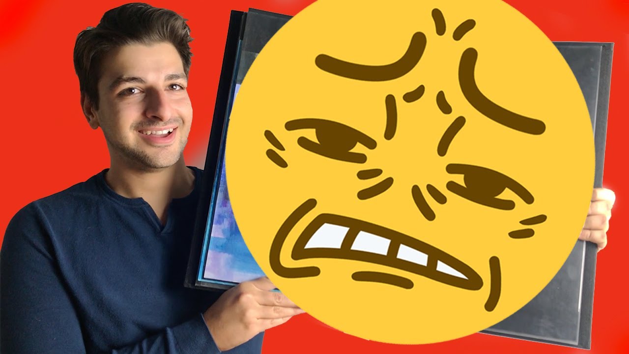 My *cringy* art portfolio for Dawson College (Montreal) - YouTube