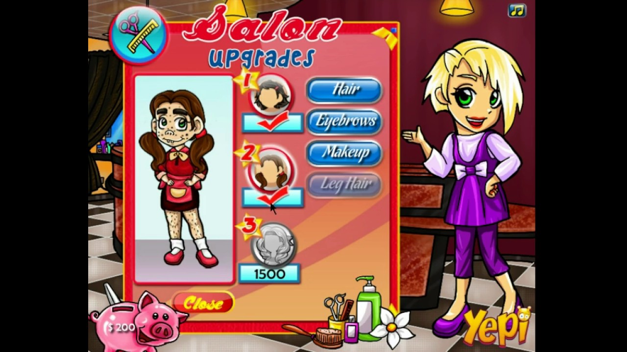 Waitress Adventures Chasing Beauty - Didi Games by malditha - YouTube