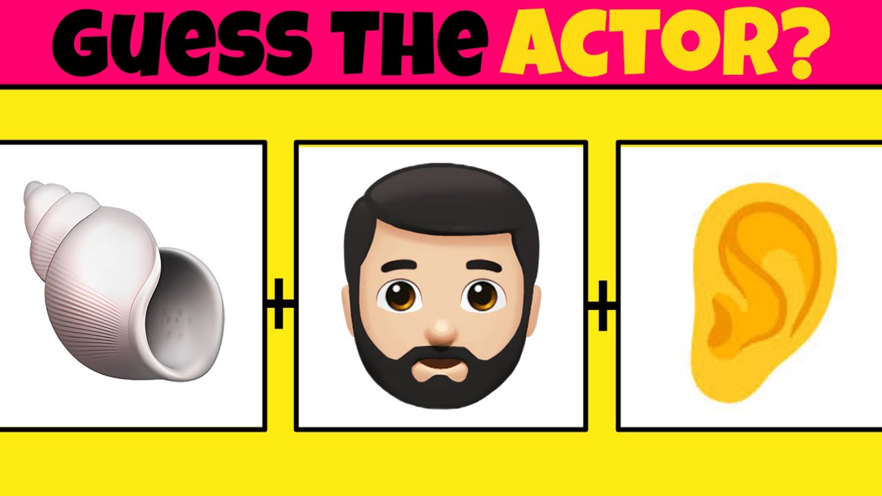 Guess the actor by emoji/Emoji Quiz/Quiz Blitz/Ft @triggeredinsaan ...