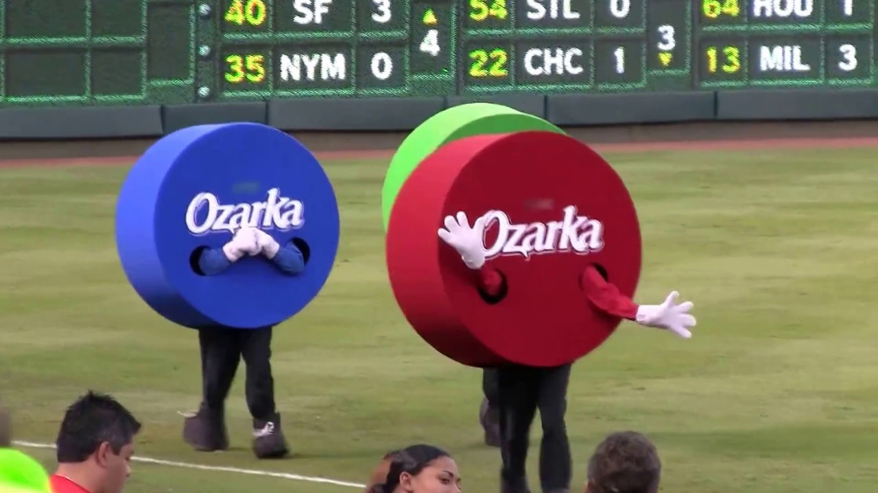 Dot Race Rangers ballpark in Arlington 4/23/12 - YouTube