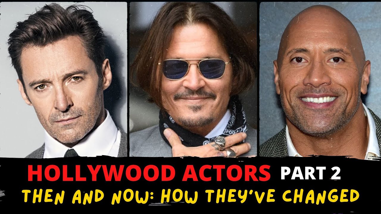 20 THEN AND NOW Photos of Famous Hollywood Actors or Male Celebrities ...
