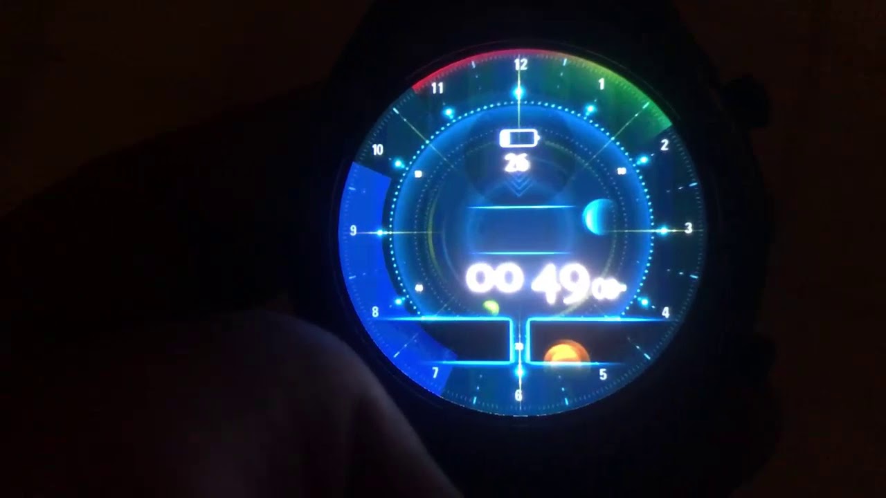 Sky Dial : Dynamic Watch GT Face - YouTube