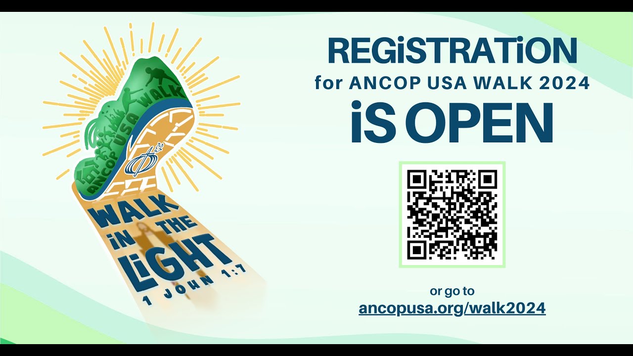 ANCOP USA Walk 2024 Registration is Now Open - YouTube