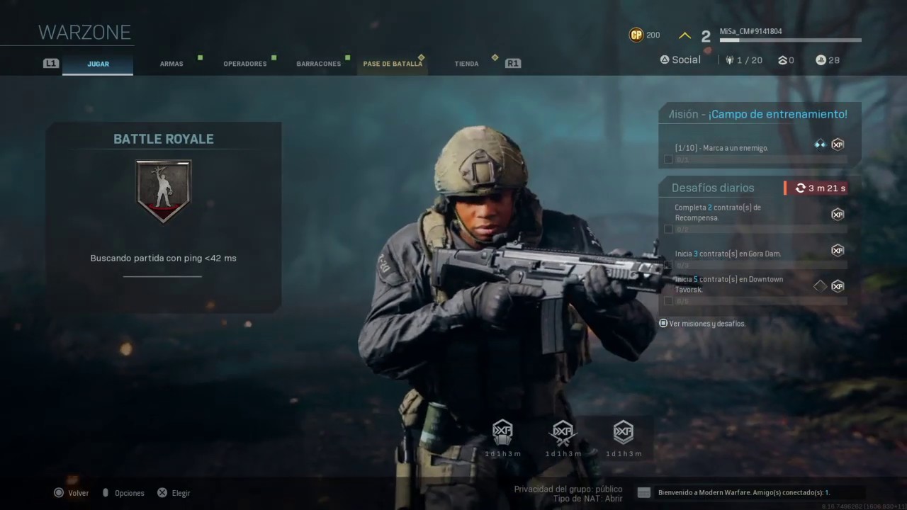 Mi Primer Partida En Call of Duty Warzone - YouTube