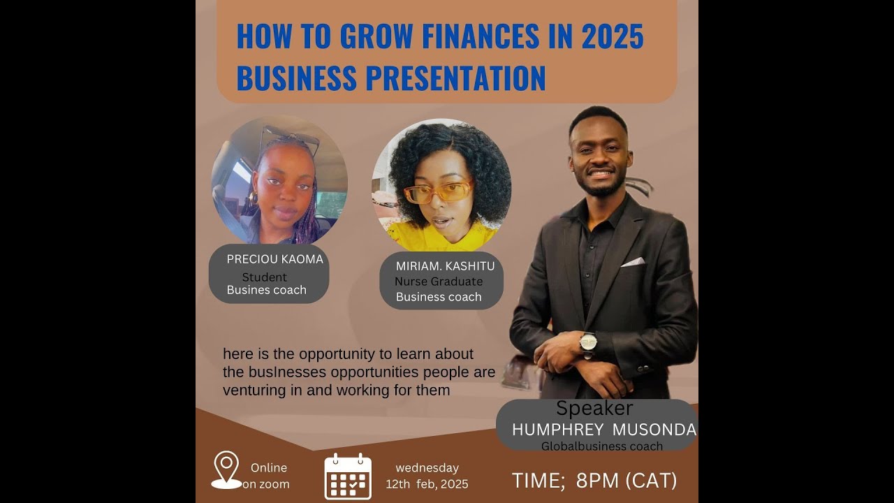 HOW TO GROW YOUR FINANCES IN 2025 BUSINESS PRESENTATION - YouTube