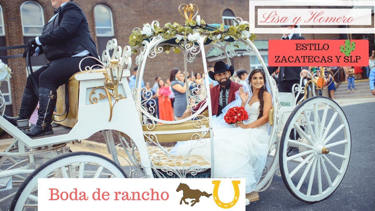 Lisa & Homero boda Hightlights (boda estilo rancho) - YouTube