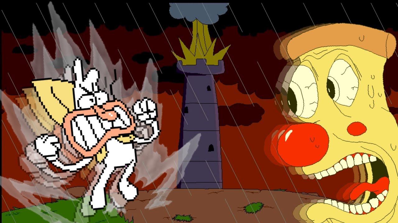 Pizza Tower: Pizzaface Final Boss P Rank As The Noise (No Damage ...