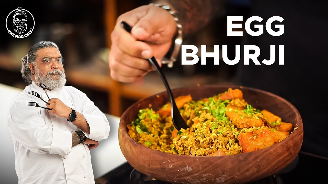 Madchef Mutta Bhurji | Egg Bhurji | Eggs| Lazy Cooking - YouTube