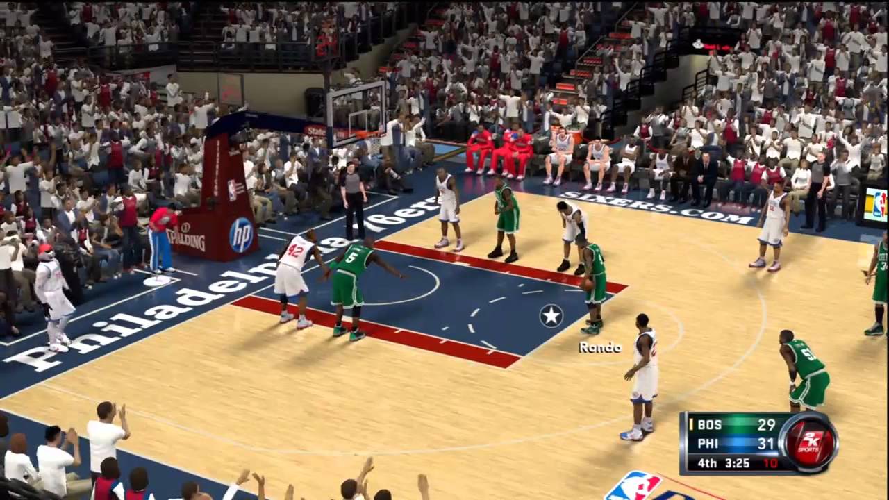 NBA 2K12 - Playoffs - Boston Celtics vs. Philadelphia 76ers - Game 3 ...