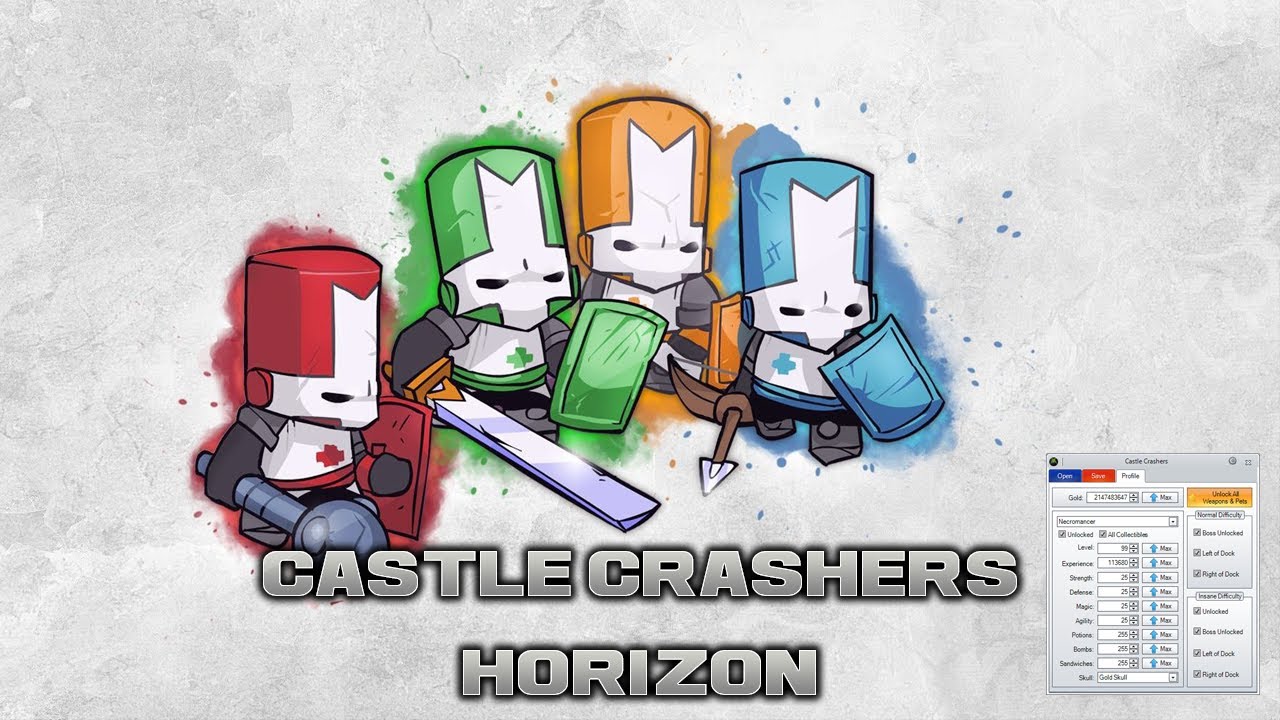 Horizon | How to Mod Castle Crashers! - YouTube