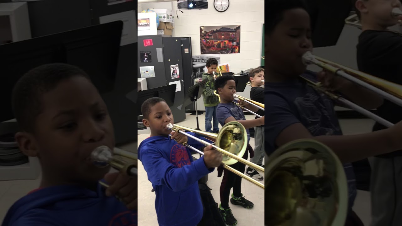 Wilbur Trombone Group 10/11/12 Playing Shark Attack December 13, 2019 ...