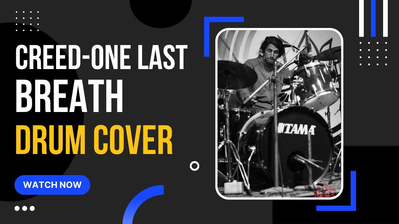 Creed- one last breath (drums cover) - YouTube