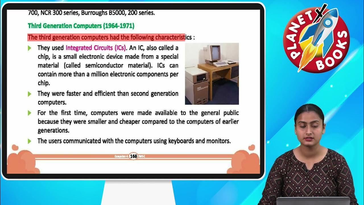 Ch 1 | Planetx Books | Only Book 4 Semester 1 | Computer | History of computer | For children ...