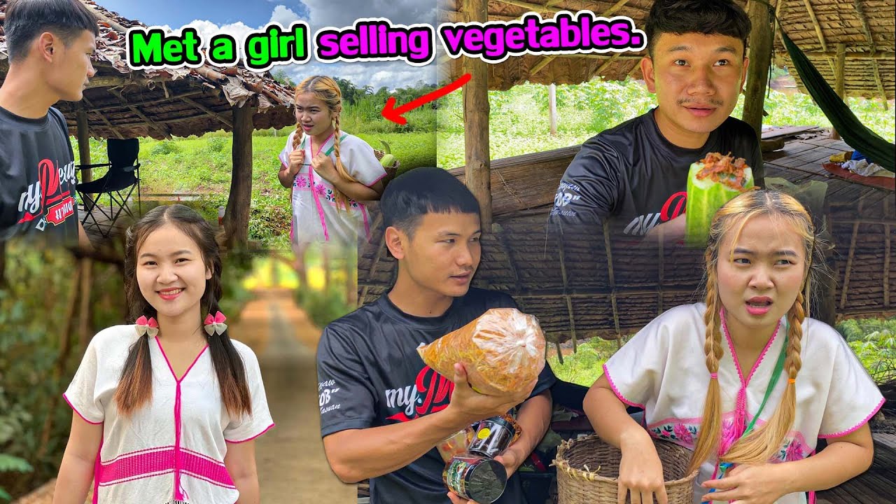 Meet a cute hill tribe girl selling vegetables who happens to be the ...