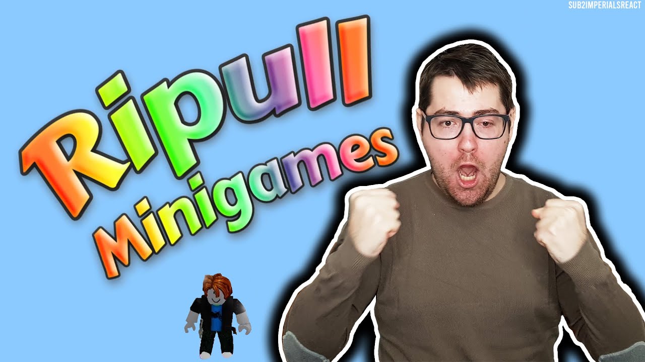ROBLOX RIPULL MINIGAMES FIRST TIME GAMEPLAY 2020 (ACTUALLY WON) - YouTube