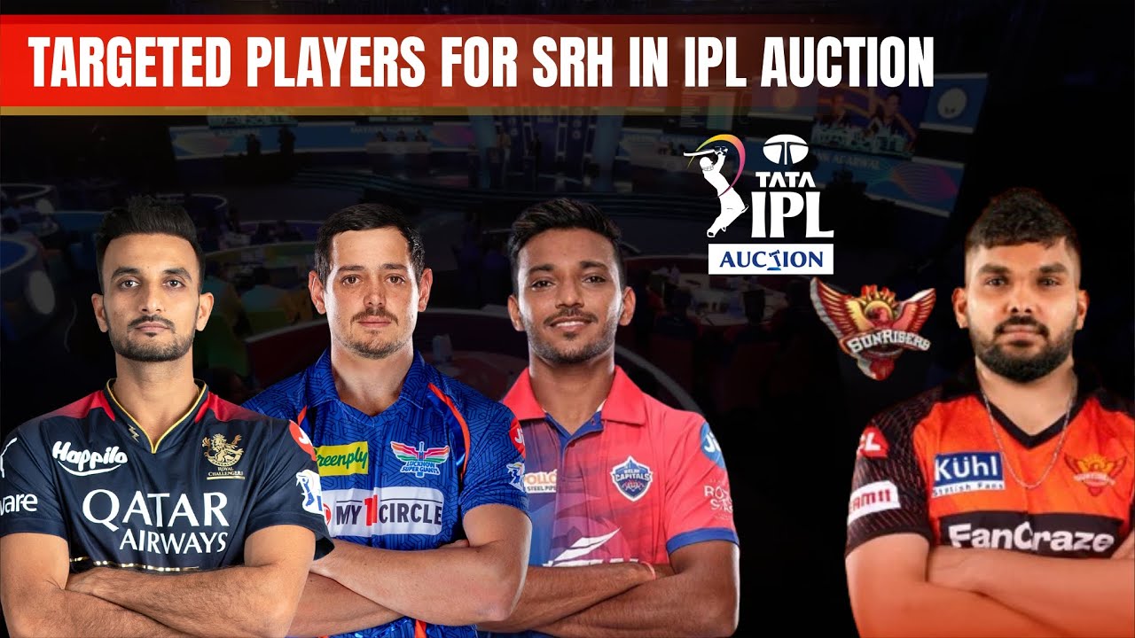 SRH Auction Strategy and Targeted Players for IPL 2024 Auction ...