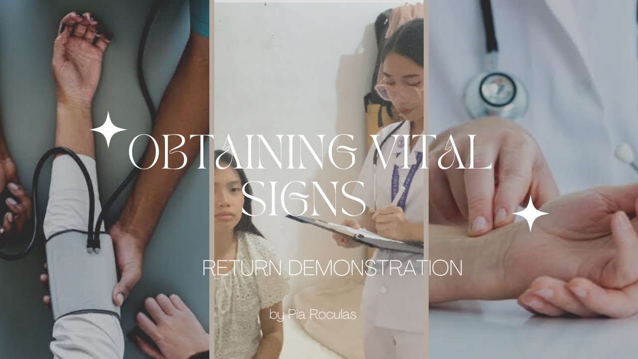 OBTAINING VITAL SIGNS | RETURN DEMONSTRATION (2023) - YouTube