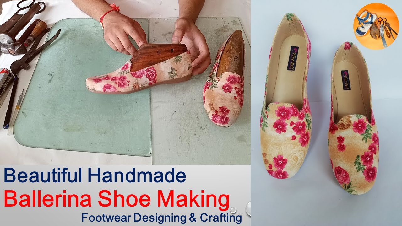 How to Make Beautiful Ballerina Shoes with Simple Tools | # ...