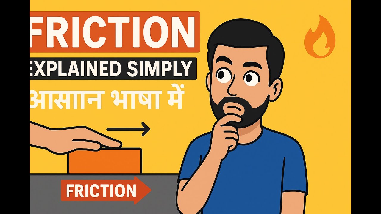Friction Explained Simply in Hinglish | Complete Guide to Friction in ...