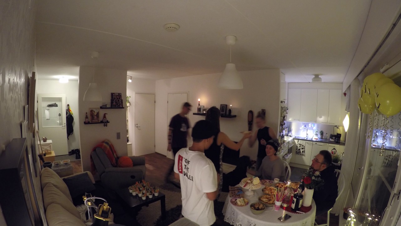 Birthday Party Timelapse - GoPro Hero Black 4 - YouTube