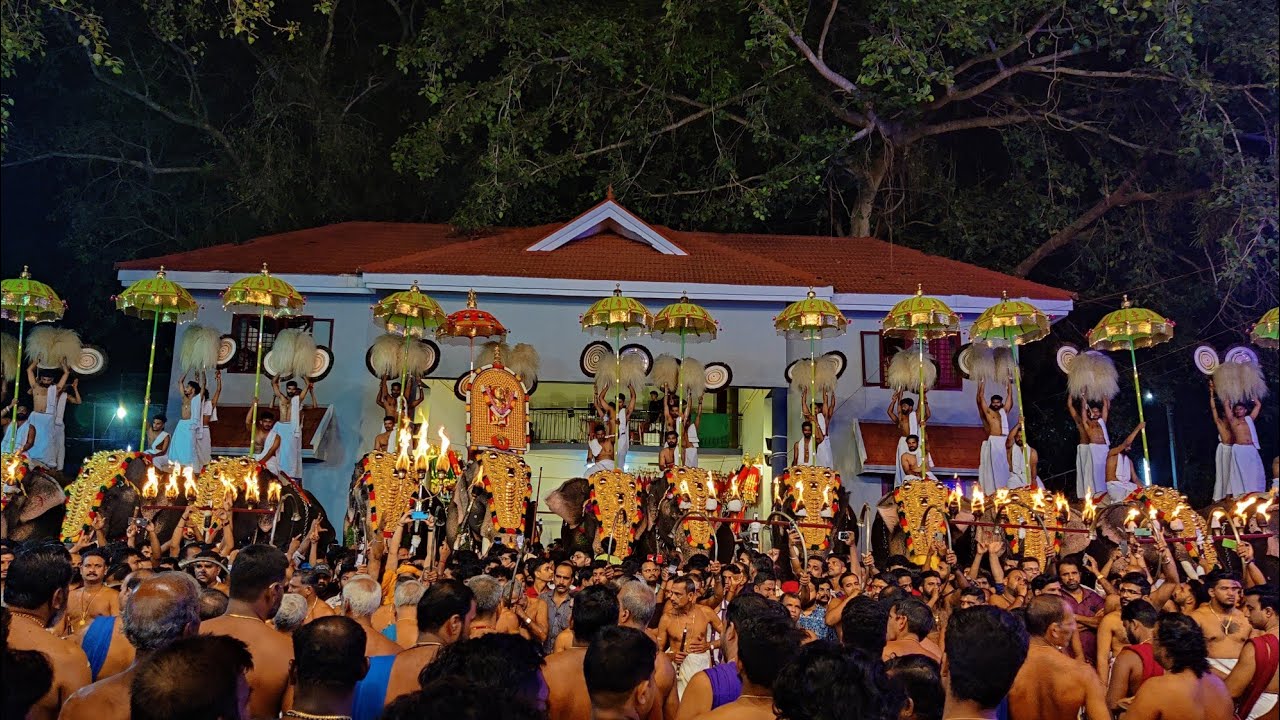 Arattupuzha Pooram 2023 | Shasthavinte Melam | Full Highlights - YouTube