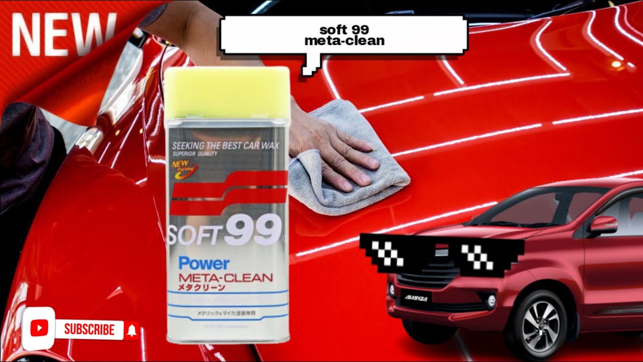 WAX Soft 99 Power META-CLEAN - YouTube