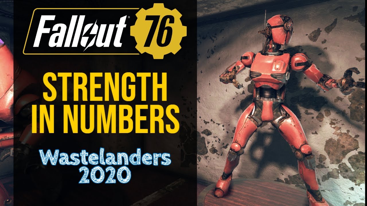Fallout 76 Wastelanders - Strength In Numbers Quest - YouTube