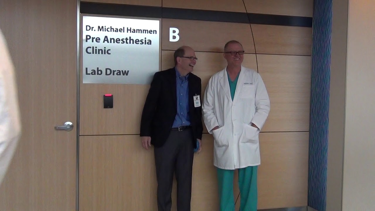 Dr. Michael Hammen Pre Anesthesia Clinic - YouTube