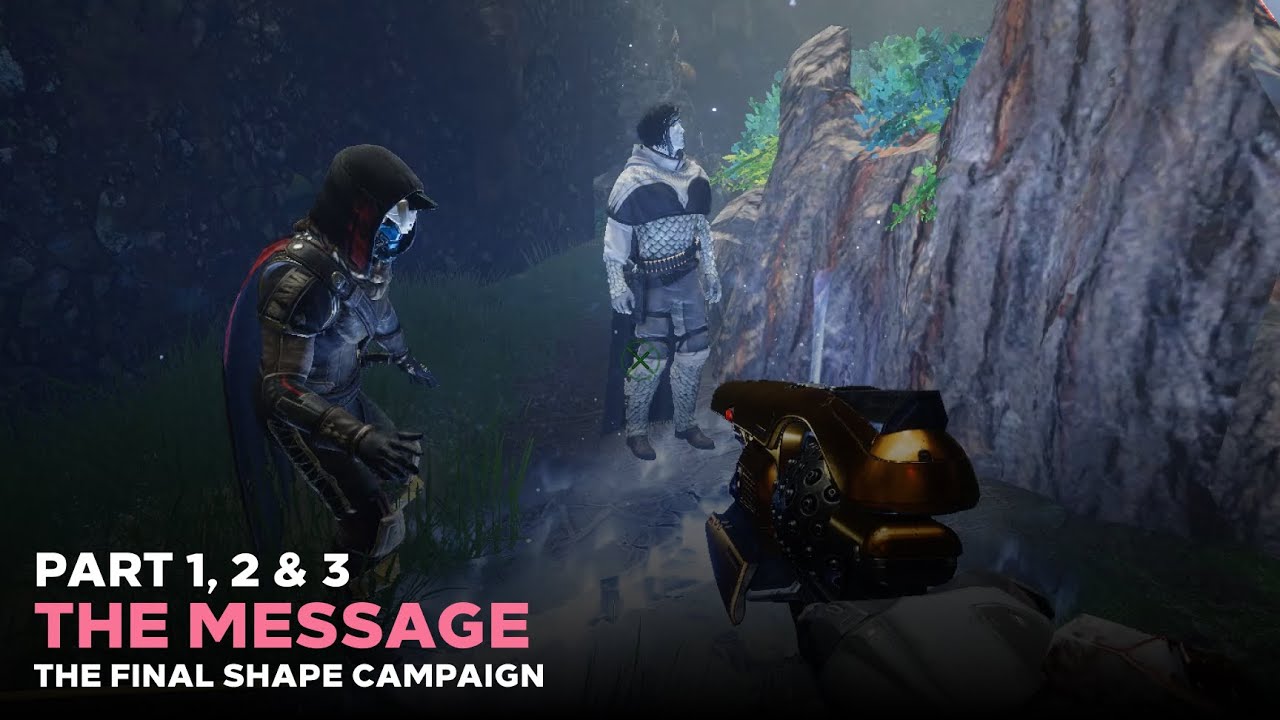 The Message, Part 1, 2 & 3 Steps & Cutscene - The Final Shape Campaign ...