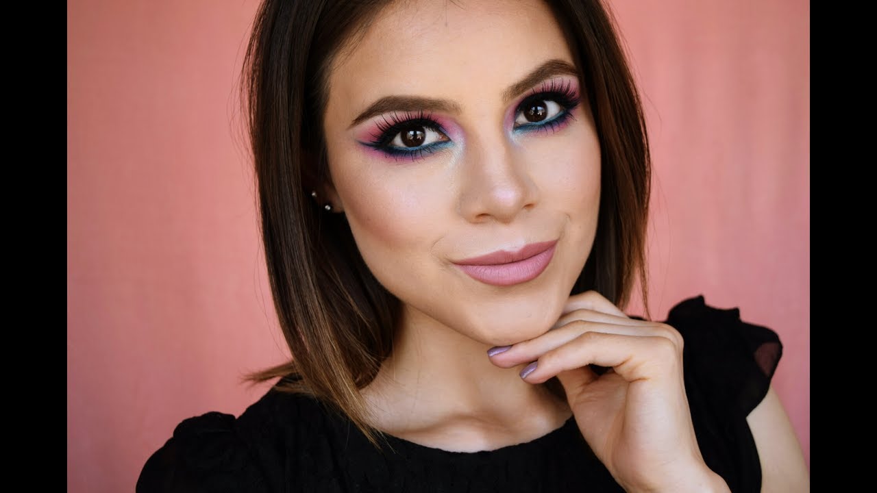 FULL COLOR MAKEUP - YouTube